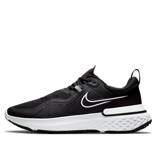 Nike React Miler Shield Running Shoes - Black/white