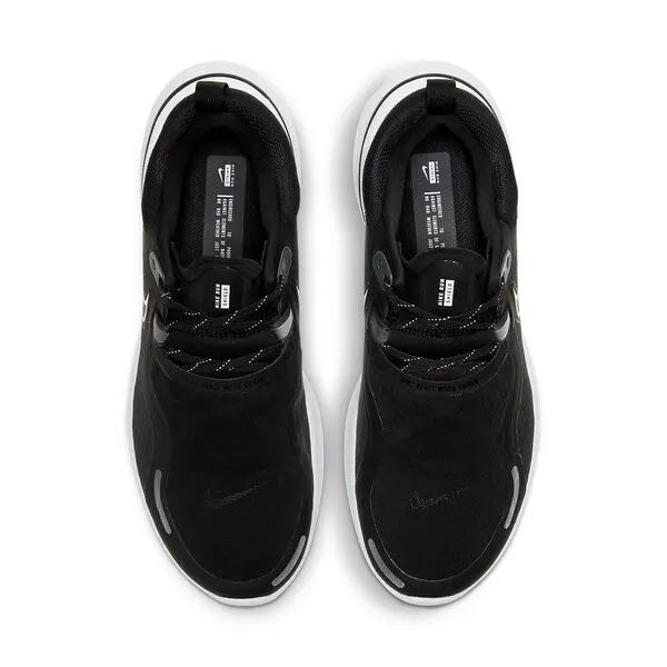 Nike React Miler Shield Running Shoes - Black/white