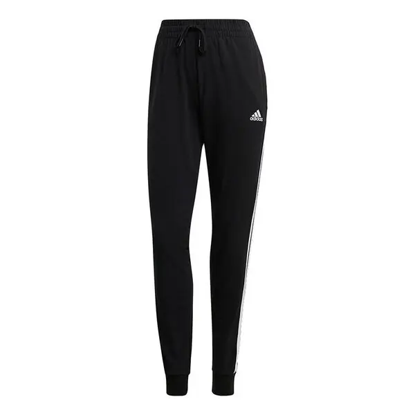 Adidas Training Essentials 3-stripes Track Pants - Black