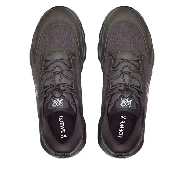 On X Loewe Cloudsolo Sneakers - Dark Brown/black