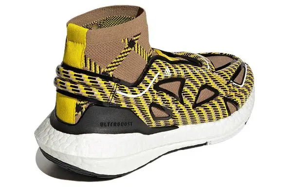 Adidas By Stella Mccartney Ultraboost 22 Elevated Sneaker In "cardboard Yellow - Yellow/black