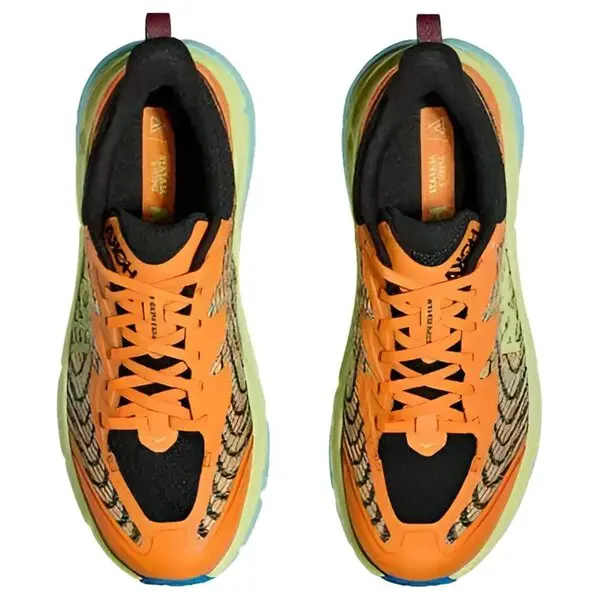 Hoka One One Mafate Speed 4 Athletic Sneakers - Orange