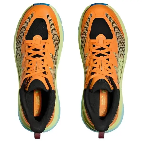 Hoka One One Mafate Speed 4 Athletic Sneakers - Orange