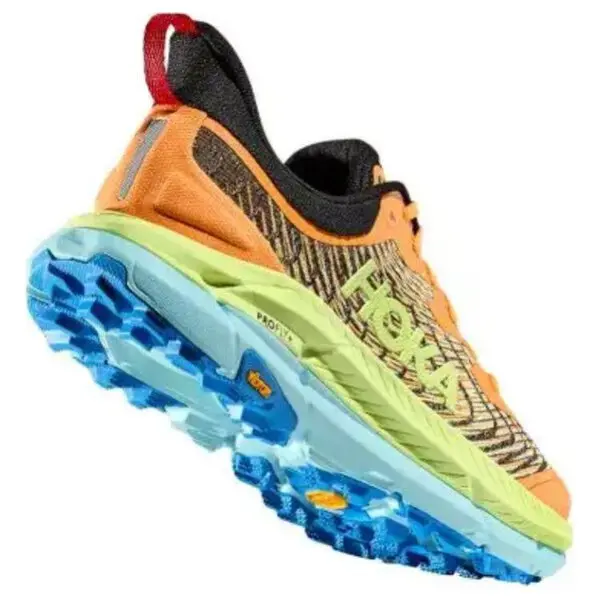 Hoka One One Mafate Speed 4 Athletic Sneakers - Orange