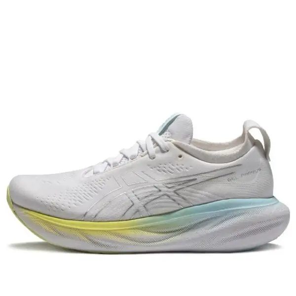 Asics Gel-nimbus 25 Athletic Sneakers - White/pure Silver