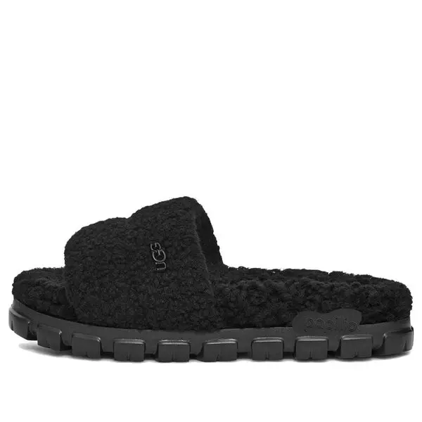 UGG Cozetta Curly Slide - Black