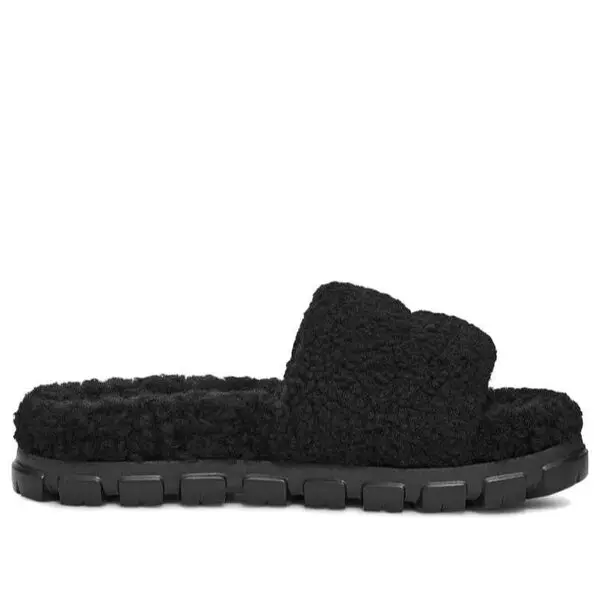 UGG Cozetta Curly Slide - Black