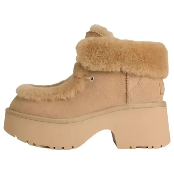 UGG Esmee Lace-up Boots - Mustard Seed