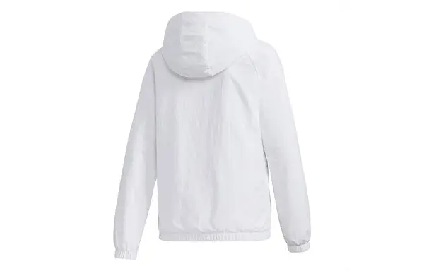 Adidas Neo Windbreaker Jacket With Pink Stripes