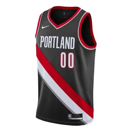Nike Nba Portland Trail Blazers Anthony 00 Jersey - Black