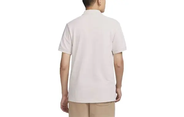 Nike Polo 'light Bone - White