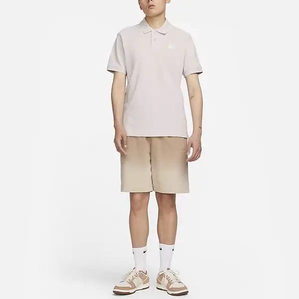 Nike Polo 'light Bone - White