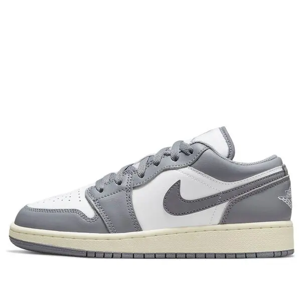 JORDAN 1 Low "vintage Grey - White/grey
