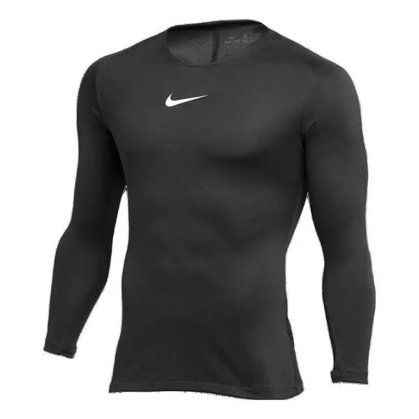 Nike Dri-fit Park First Layer Long Sleeve Shirt - Black
