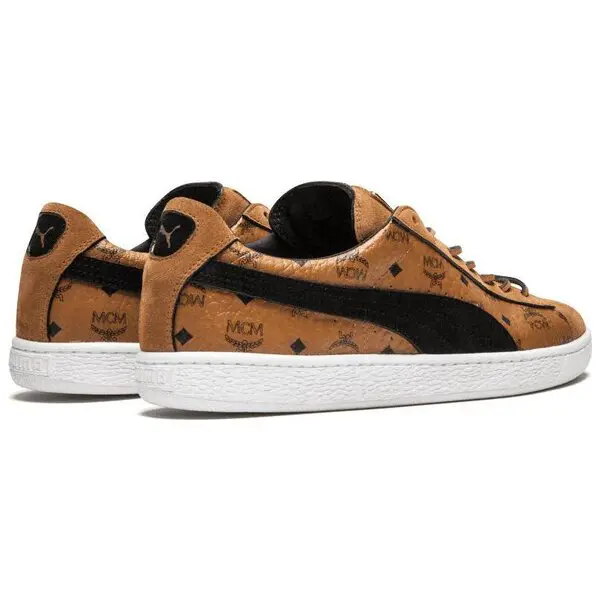 PUMA Mcm X Suede "buckthorn Brown" Low Top Sneakers