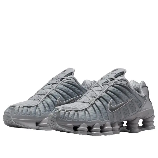 Nike Shox Tl Athletic Sneakers - All Grey