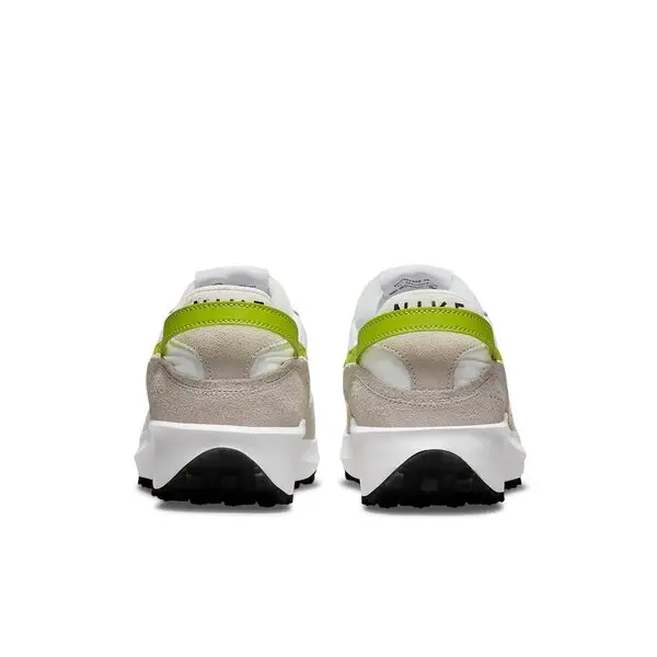 Nike Waffle Debut Low Top Sneakers - White/green