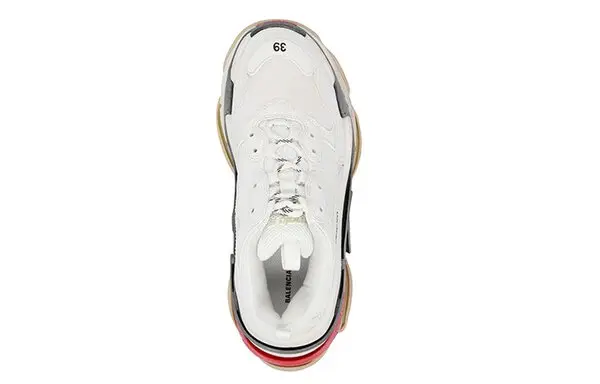 Balenciaga Triple S Chunky Sneakers - White