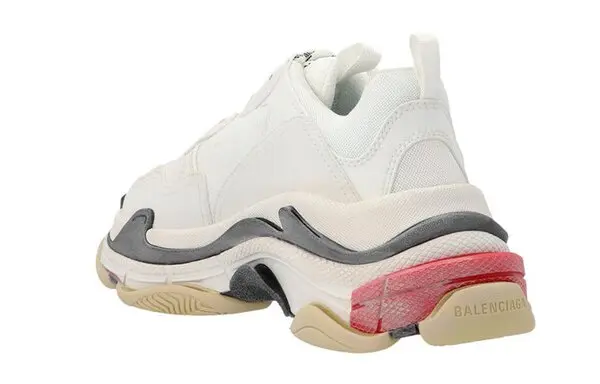 Balenciaga Triple S Chunky Sneakers - White