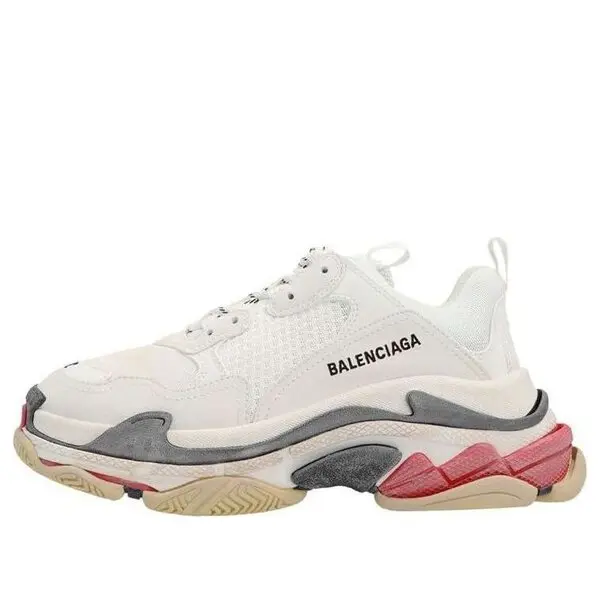 Balenciaga Triple S Chunky Sneakers - White