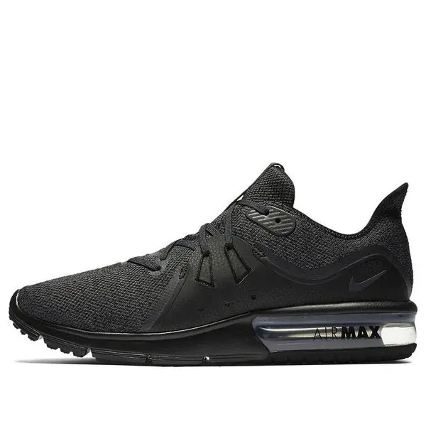 Nike Max Sequent 3 Low Top Sneakers - Black/anthracite