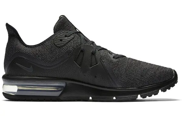 Nike Max Sequent 3 Low Top Sneakers - Black/anthracite