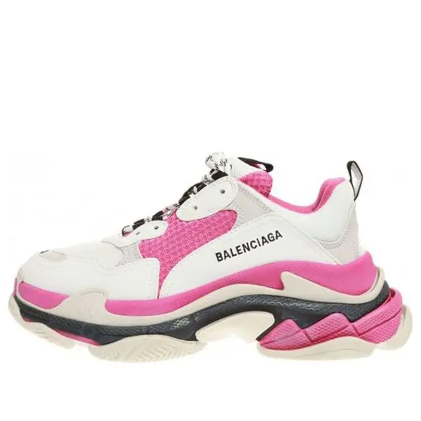 Balenciaga Triple S Sneakers - Whitepink
