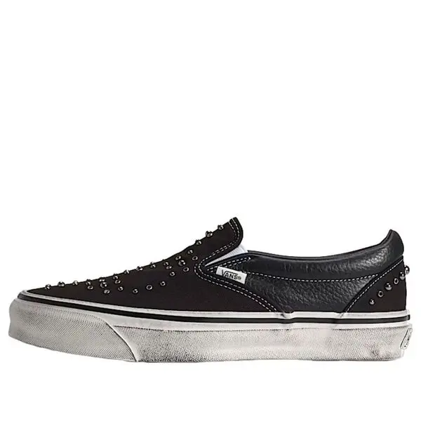 VANS Embellished Studded Slip-on Sneakers - Blackout