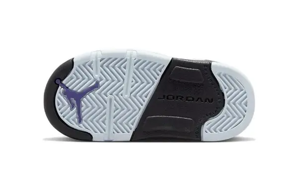 JORDAN Air 5 Retro Toddler Sneakers - White/black