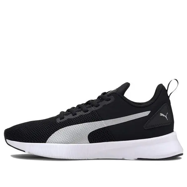 PUMA Flyer Running Sneakers - Black/silver