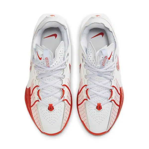 Nike Zoom Gt Cut 3 Ep Athletic Sneakers - White/red