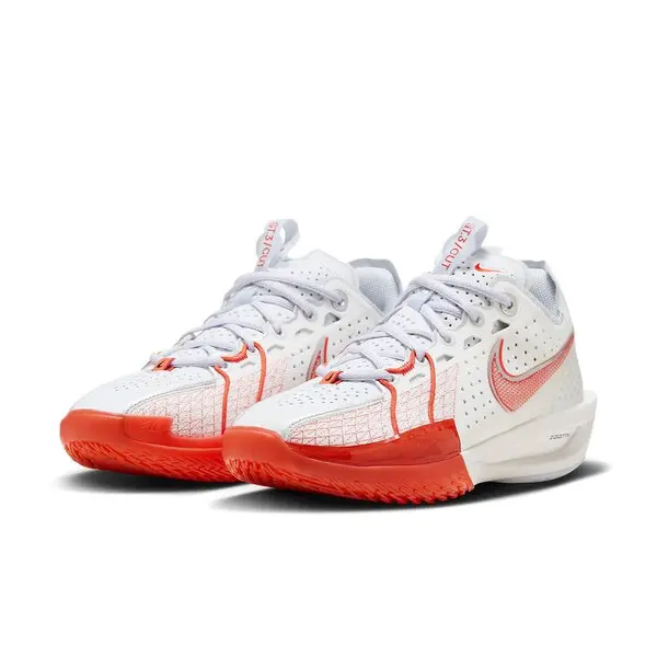 Nike Zoom Gt Cut 3 Ep Athletic Sneakers - White/red