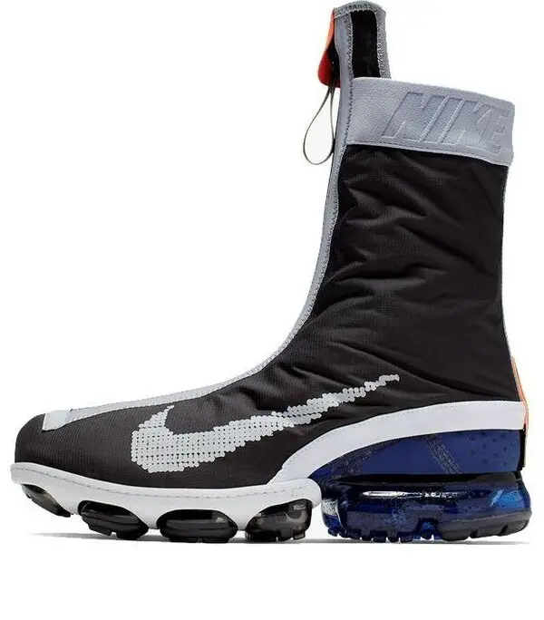 Nike Vapormax Flyknit Gator Ispa High Top Sneakers - Black