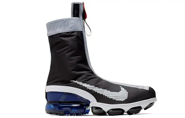 Nike Vapormax Flyknit Gator Ispa High Top Sneakers - Black