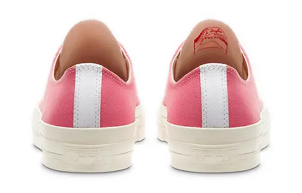 CONVERSE X Comme Des Garcons Play Chuck 70 Low Top Sneakers - Pink