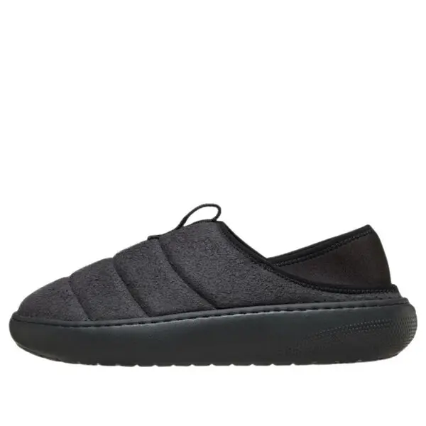 CROCS Classic Vegan Suede Moc - Black
