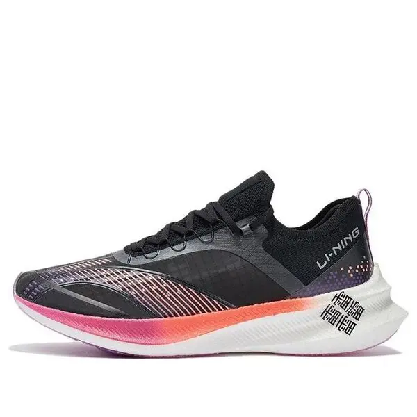 LI-NING Feidian Challenger Sneakers - Black/orange