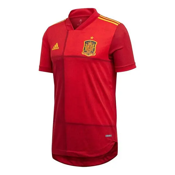 Adidas Spanish National Team Home Short Sleeve Football Jersey - Red