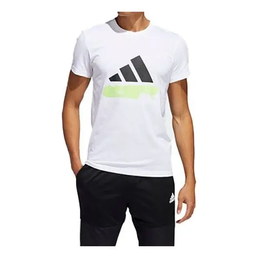 Adidas Sports Short Sleeve - White