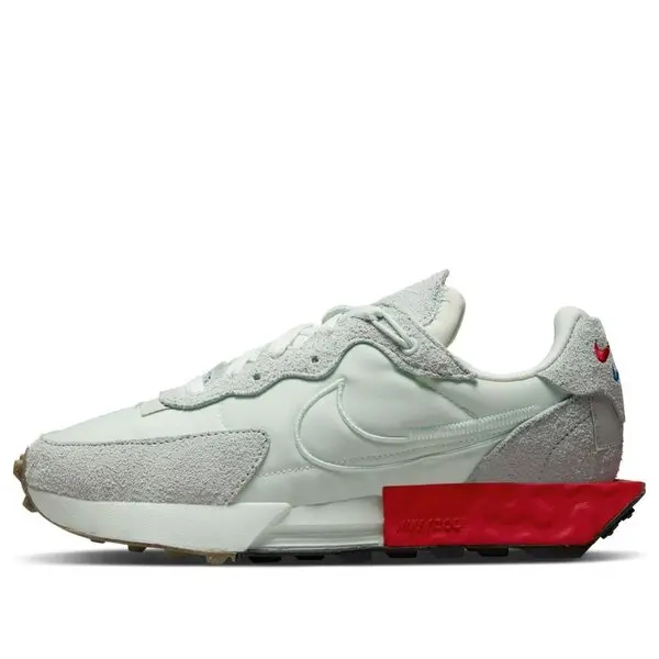Nike Fontanka Waffle Low Top Sneakers - Grey/green