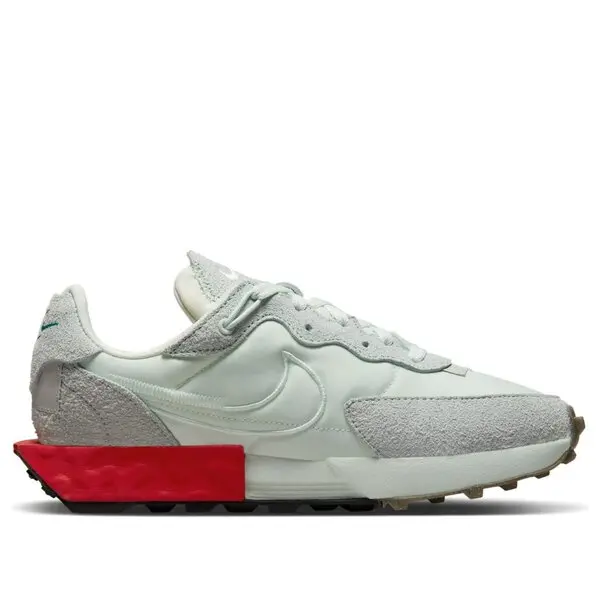Nike Fontanka Waffle Low Top Sneakers - Grey/green