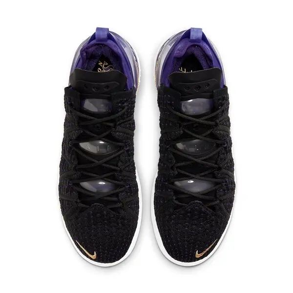 Nike Lebron 18 Ep Lakers High Top Sneakers - Black