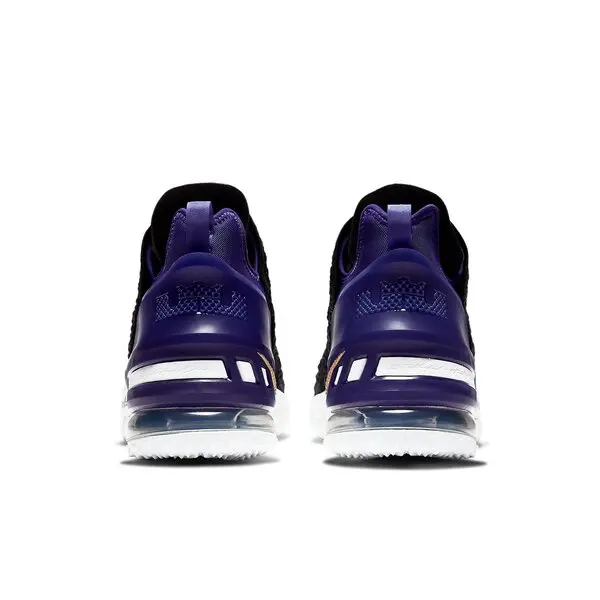Nike Lebron 18 Ep Lakers High Top Sneakers - Black