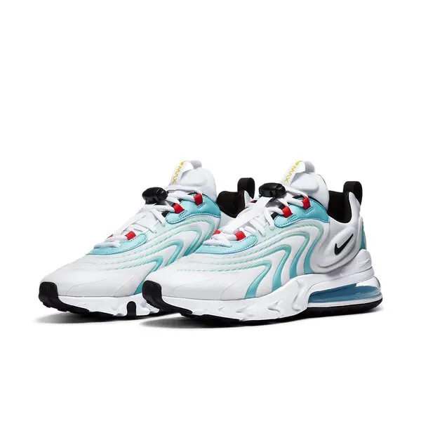 Nike Max 270 React Eng Athletic Sneakers - White/blue