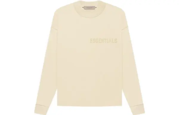 Fear Of God Fw22 Long Sleeve Tee - Egg Shell