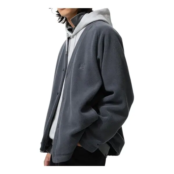 Uniqlo X Needles Oversized Cardigan - Dark Grey