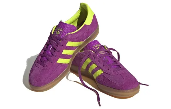 Adidas Gazelle Sneakers - Shock Purple/yellow/gum