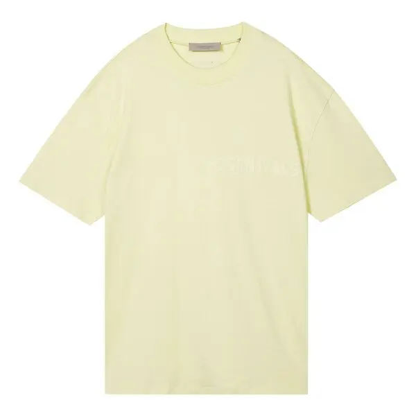 Fear Of God Fw22 Short Sleeve Tee - Canary