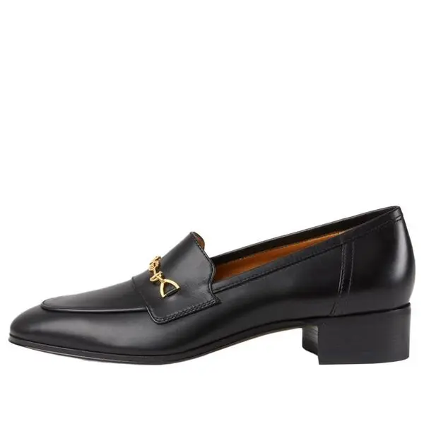 Gucci Interlocking G Horsebit Leather Loafer - Black