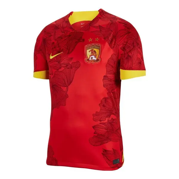 Nike Dri-fit Guangzhou F.c. Soccer Jersey - Red